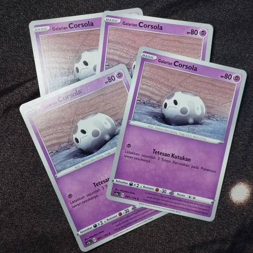 Jual Galarian Corsola - Kartu Pokemon Indonesia TCG Card - Kota Malang ...