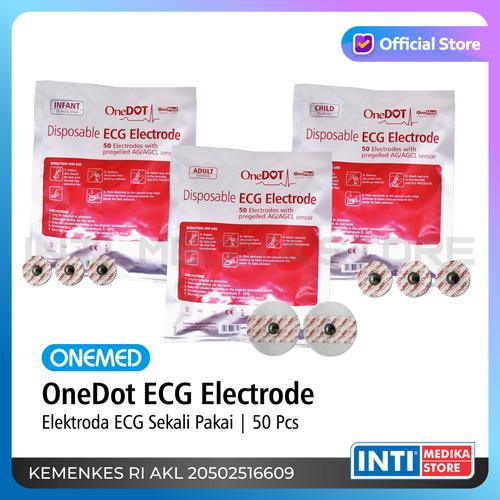 Jual ONEMED - ECG Electrode Onedot Bayi / Anak / Dewasa Isi 50 One Med - Bayi - Kota Bandung ...
