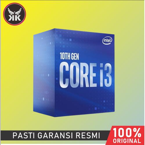 Jual PROCESSOR INTEL CORE I3 10100 4.3GHZ 4C/8T LGA - 1200 - Kota ...