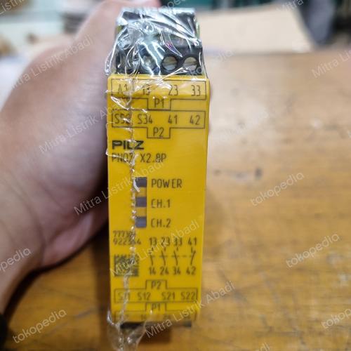 Jual Safety Relay PILZ PNOZ X2.8P 24VACDC 3NO 1NC 777301 - Jakarta ...