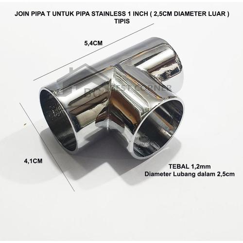 Jual Join Pipa / Sambungan Pipa T 1 Inch TIPIS - Kota Surabaya - toko ...
