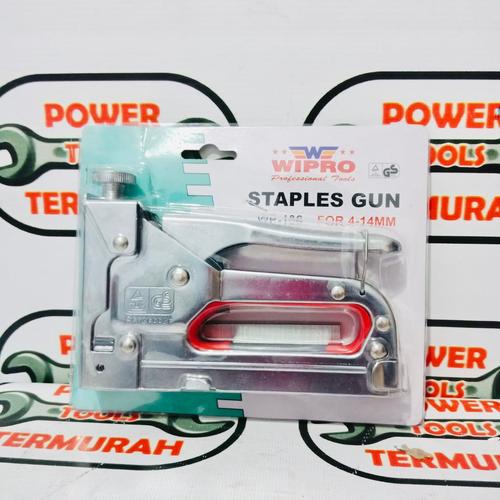 Jual STAPLER GUN TACKER WIPRO WP-106 GUN TUCKER STAPLE GUN STEPLES ...