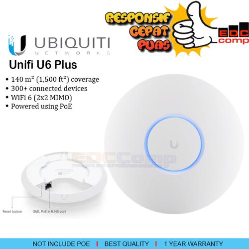 Jual Ubiquiti U6+ | Unifi U6 Plus Ceiling WiFi 6 2x2 MIMO Access Point ...