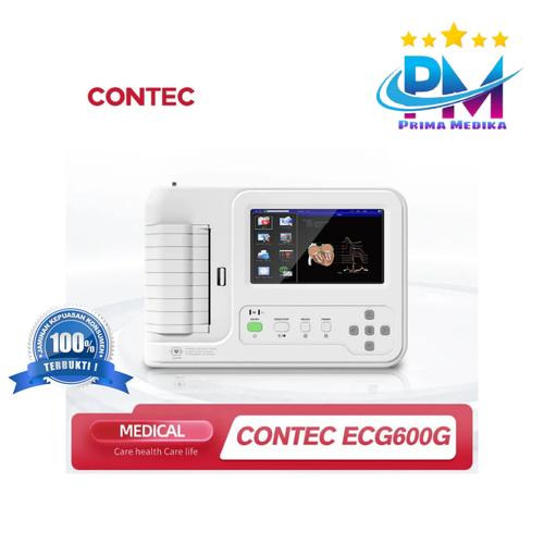 Jual Electrocardiograph 12-Lead CONTEC 600G (Touchscreen) / ECG / EKG - Kota Bekasi - Prima ...