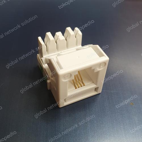 Jual modular jack telepon systimax / modular rj11 systimax - Jakarta ...