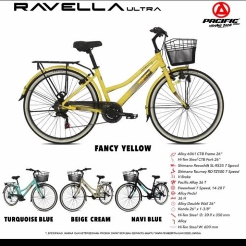 Jual sepeda city bike pacific ravella ultra - Jakarta Barat - Oz ...