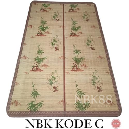 Jual TIKAR BAMBU TATAMI UKURAN 180 X 200 CM TIKAR BAMBU LIPAT - NBK ...