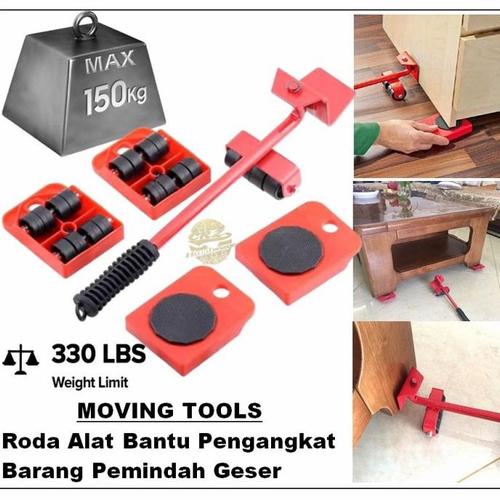 Jual Roda Alat Bantu Angkat Pindah Barang 4 Sisi Pengangkat Furniture ...