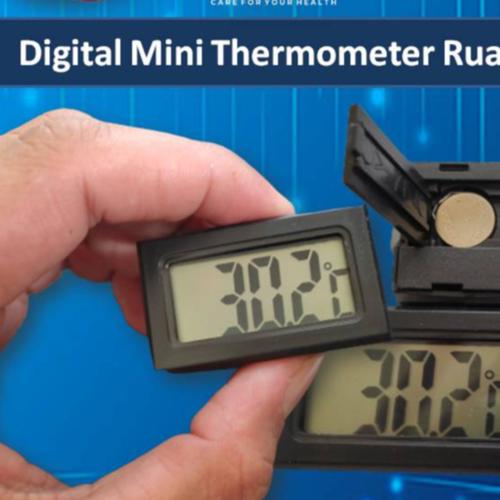 Promo Termometer Kabel Digital Mini Kulkas / Alat Cek Suhu Ruang Lemari ...