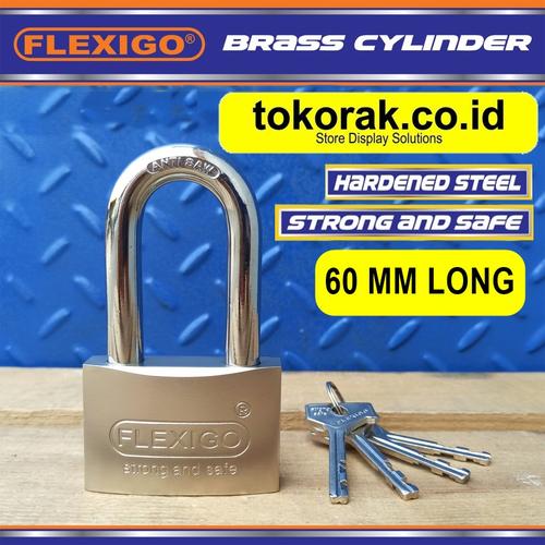 Jual GEMBOK ANTI CAIRAN SETAN 60MM PANJANG FLEXIGO - GEMBOK PAGAR MOTOR ...