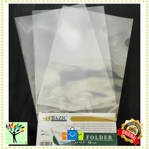 Jual Map L Folder Ukuran F4 Bening - Jakarta Barat - ATK Grosir | Tokopedia