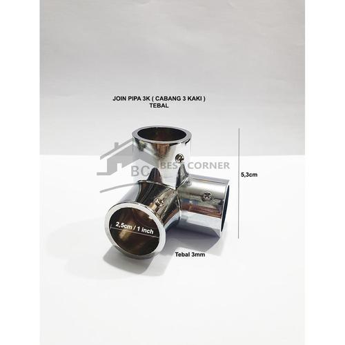 Jual Join Pipa / Sambungan Pipa 3 Cabang 1 Inch tebal - Kota Surabaya ...