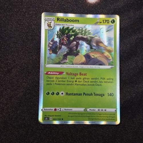 Jual Rillaboom 022/153 - Kartu Pokemon Indonesia TCG Card - Kota Malang - Pokemon Card Library ...