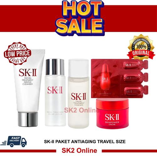 Jual SKII/SK2/SK-II Paket Trial Medium ANTIAGING SET - Jakarta Utara ...