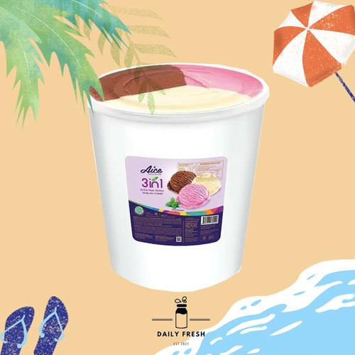 Jual Ice Cream Aice Family 3in1 8 liter | Ice Cream Aice 3 rasa ...