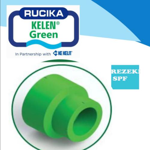 Jual Vlok Sock 1 x 3/4 PPR Reducer Female 32 x 25mm PPR Rucika Green ...