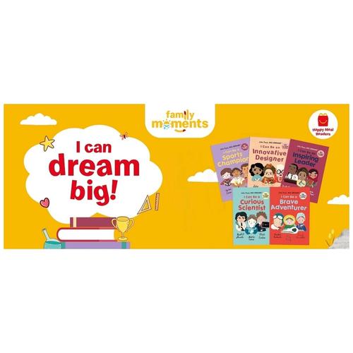 Jual BUKU MCD MCDONALS HAPPY MEAL BOOK - LITTLE PEOPLE BIG DREAMS ...