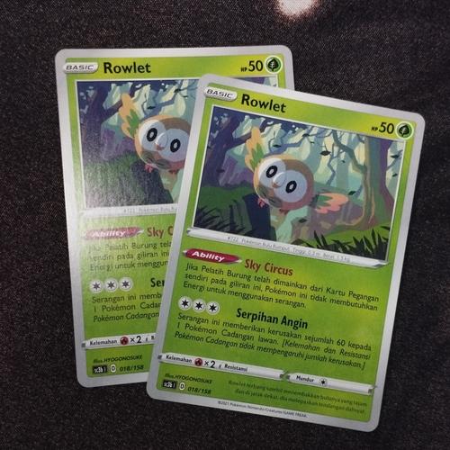 Jual Rowlet 018/158 - Kartu Pokemon Indonesia TCG Card - Kota Malang ...