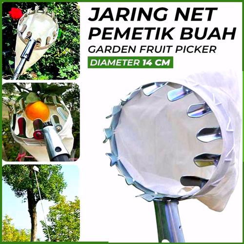 Jual Jaring Net Galah Pemetik Buah Fruit Picker Collection Head 14 cm ...