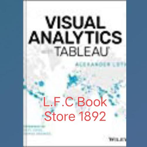 Jual Buku Visual Analytics with Tableau - Jakarta Barat - L.F.C Book ...