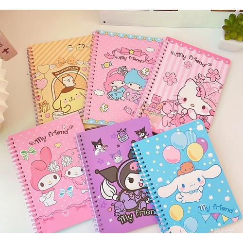 Jual HS- BINDER BOOK SANRIO | BUKU RING HK | DIARY BINDER BOOK | BUKU ...
