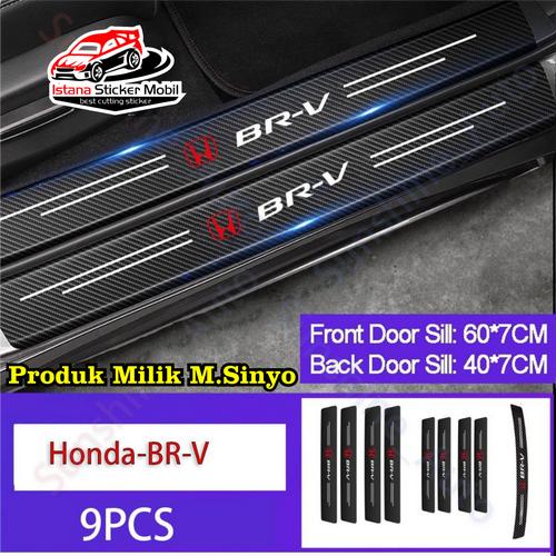 Jual Stiker Pelindung Pintu Mobil Honda BRV Bahan Carbon 3d Fiber Anti ...