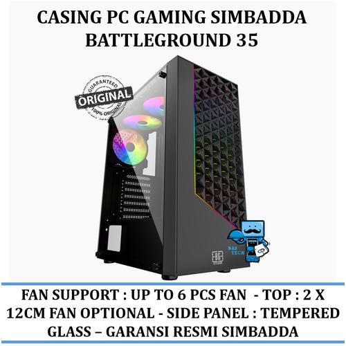 Jual Casing Pc Gaming Simbadda Battleground 35 - Original Produk - Jakarta Pusat - Das ...