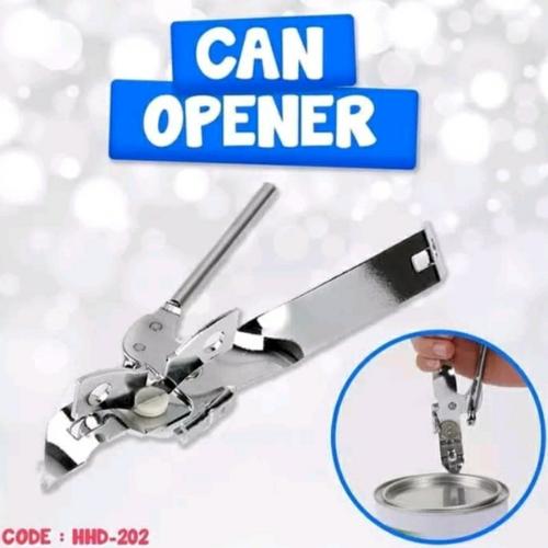 Jual Alat Pembuka Kaleng Stainless Bukaan Botol Putar Can Opener ...