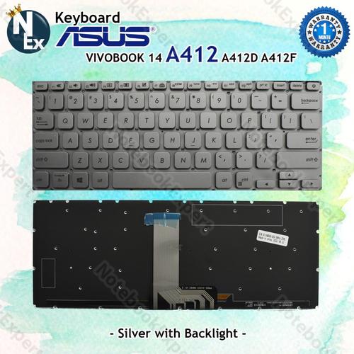 Jual KEYBOARD ASUS VIVOBOOK 14 A412 A412D A412F A412U - SILVER ...