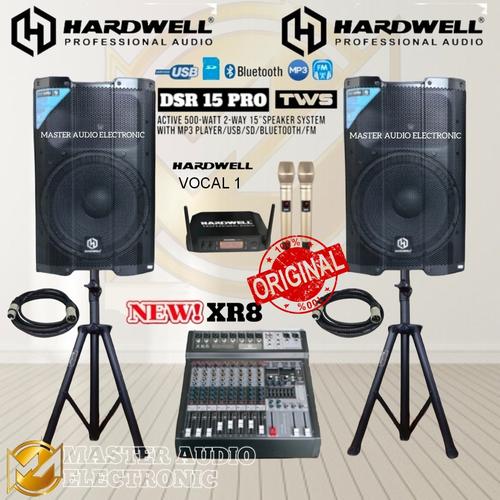 Jual PAKET SOUND SYSTEM' OUTDOOR SPEAKER HARDWELL DSR 15 PRO ORIGINAL ...
