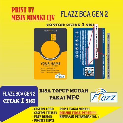 Jual FLAZZ GEN 2 FLAZZ/CUSTOM+CETAK 2 SISI CUSTOM - Jakarta Barat ...