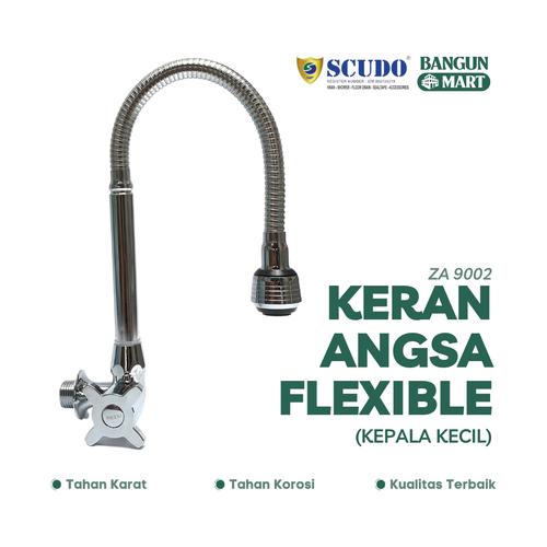 Jual Keran Angsa Flexible SCUDO [ SCD SS 9002 ] - Kran Angsa Flexible ...