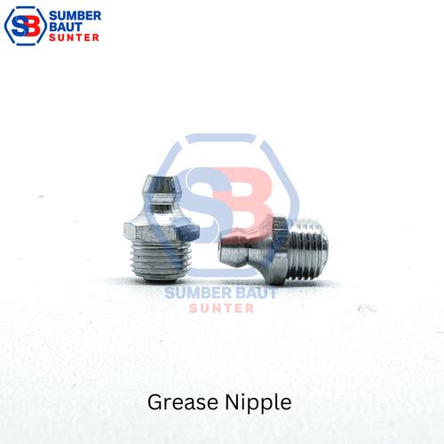 Jual M10 x P 1.00 Straight Lurus Nipple Grease / Nipel Gemuk Sanwa SK ...