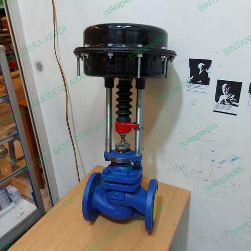 Jual control valve ari armaturen 4" inch dn100 pn40 pneumatic actuator ...