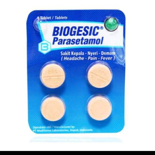 Jual Biogesic strip isi 4 tablet - Jakarta Utara - MediVitMart | Tokopedia