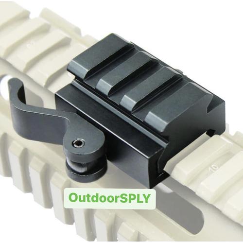 Promo KC07 Quick Release Scope Mount 20mm Picatinny Rail 3/4" Riser ...