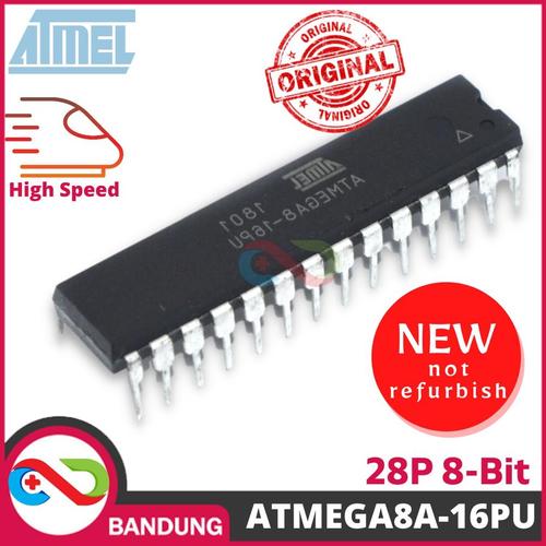 Jual ATMEGA8-16PU ATMEGA8A-16PU ATMEGA8 ATMEGA8 MCU AVR DIP-28 DIP MLNK17 - Kota Surabaya ...
