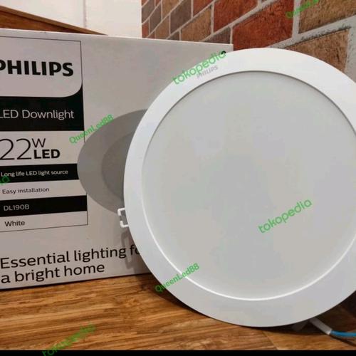 Jual Lampu PHILIPS Downlight Led DL 190B ERIDANI G2 22w 22watt Panel ...