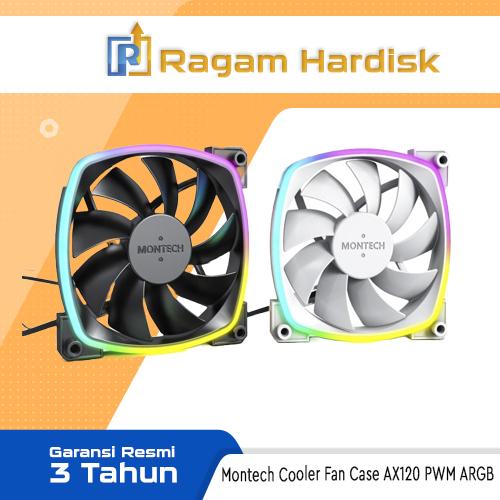 Jual Montech Cooler Fan Case AX120 PWM ARGB - Fan Casing 12cm - Jakarta ...