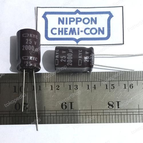 Jual 2000uF 25v Nippon Chemicon KYC series - Kota Bekasi - PotterShop ...