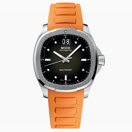 Jual Mido M049.526.17.081.00 Multifort TV Big Date Automatic Orange ...