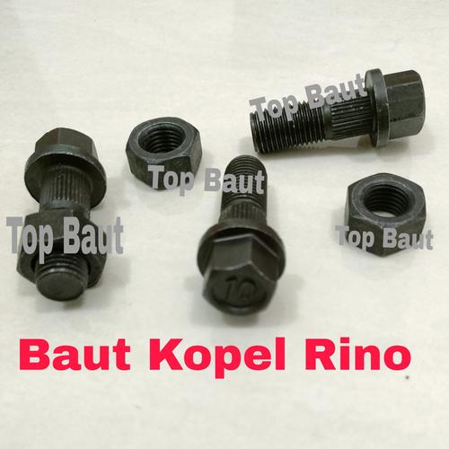 Jual MIN.100 PCS baut kopel rino baut flange rino 14B baut kopel dyna ...