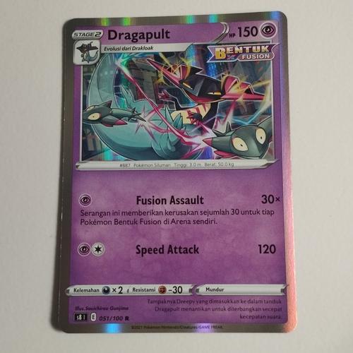 Jual Dragapult bentuk fusion - Kartu Pokemon Indonesia TCG Card - Kota ...