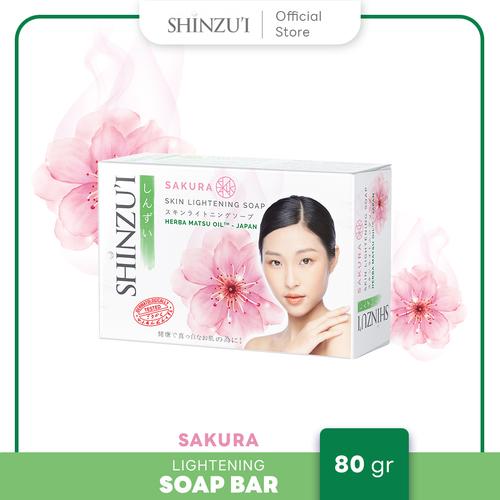 Jual Shinzui Sabun Batang Sakura 80g - Kota Tangerang - Shinzu'i Official Shop | Tokopedia