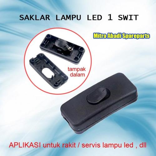 Jual Saklar Lampu LED 1 Switch ON/OFF max. 4A/4 Ampere - Kota Bogor ...