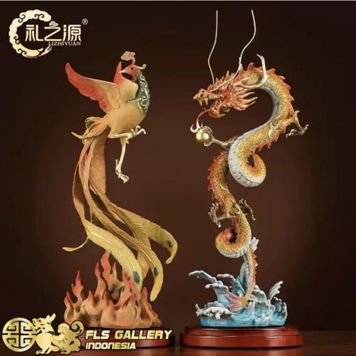 Jual Bronze _ Dragon ( Chu Sui Jiao Long ) & Phoenix ( Yu Huo Feng ...