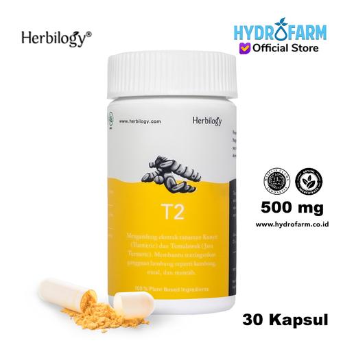 Jual Herbilogy - T2 (Kunyit & Temulawak) Veg. Capsule - 30 Capsule ...