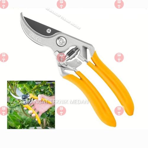 Jual GUNTING DAHAN RANTING DAUN BUAH TANAMAN KEBUN TAMAN 8" INGCO ...