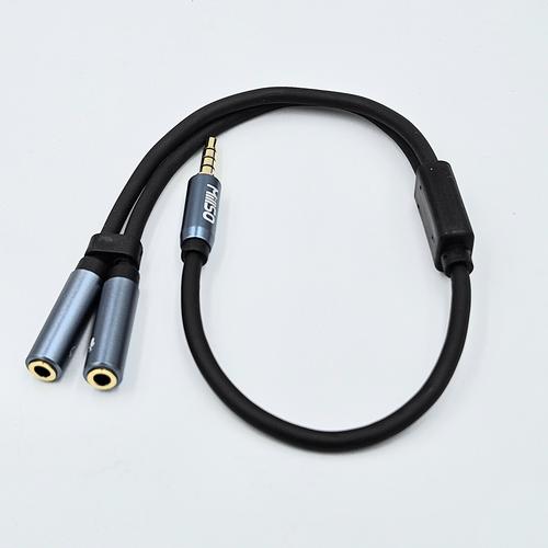 Jual MILLSO Premium 3.5mm CTIA TRRS Audio Splitter to Mic & Headphone ...