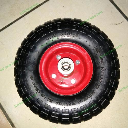 Jual Roda Troli 10 inch Roda Angin 10inch Roda Ban dalam 10 inch 4.10 ...